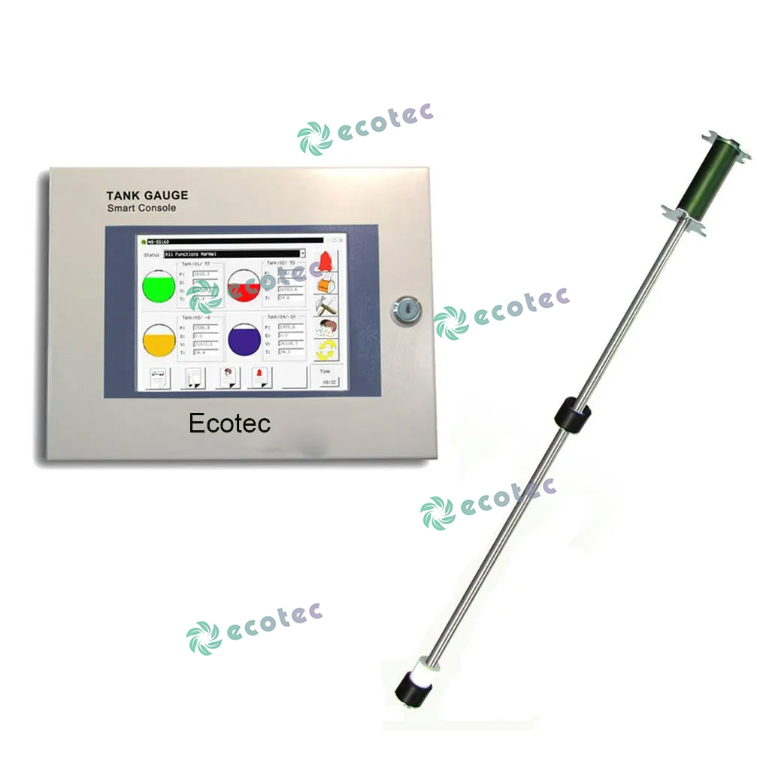 Ecotec Automatic Tank Gauge System (ATG) Tank Gauging Console for Fuel ...